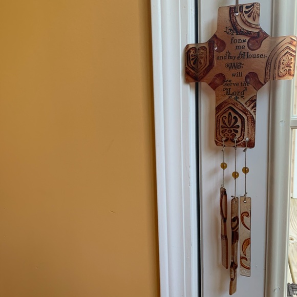 Accents | Decorative Cross Bible Verse Wind Chimes | Poshmark